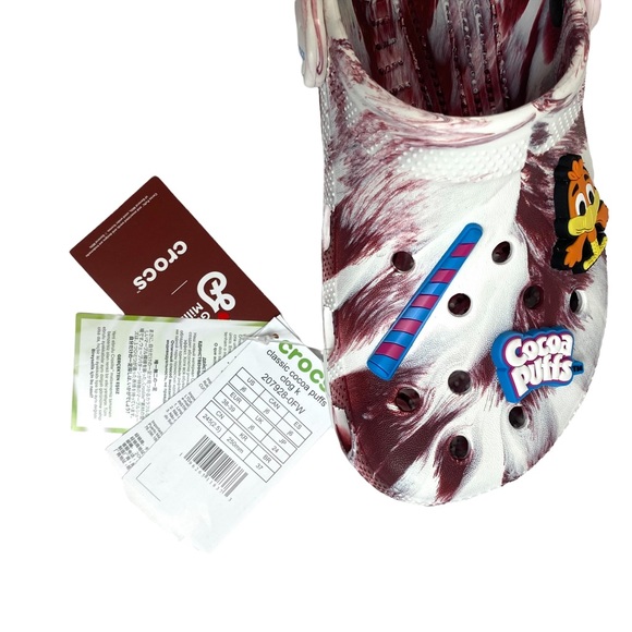 CROCS | Shoes | Crocs Kids Classic Cocoa Puffs Clog Shoe Size J6 Nwt ...